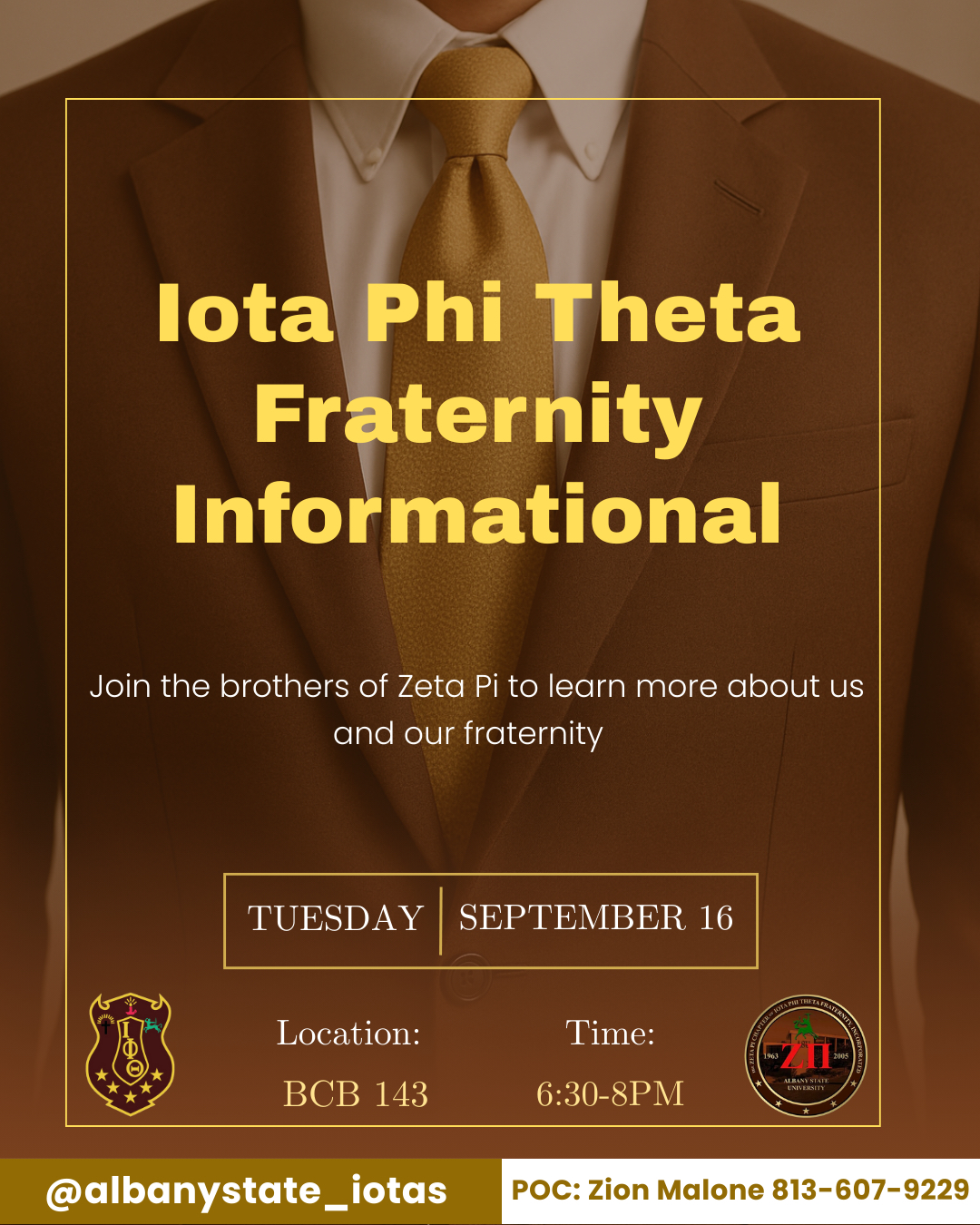 Zeta Pi Informational – One Iota Events