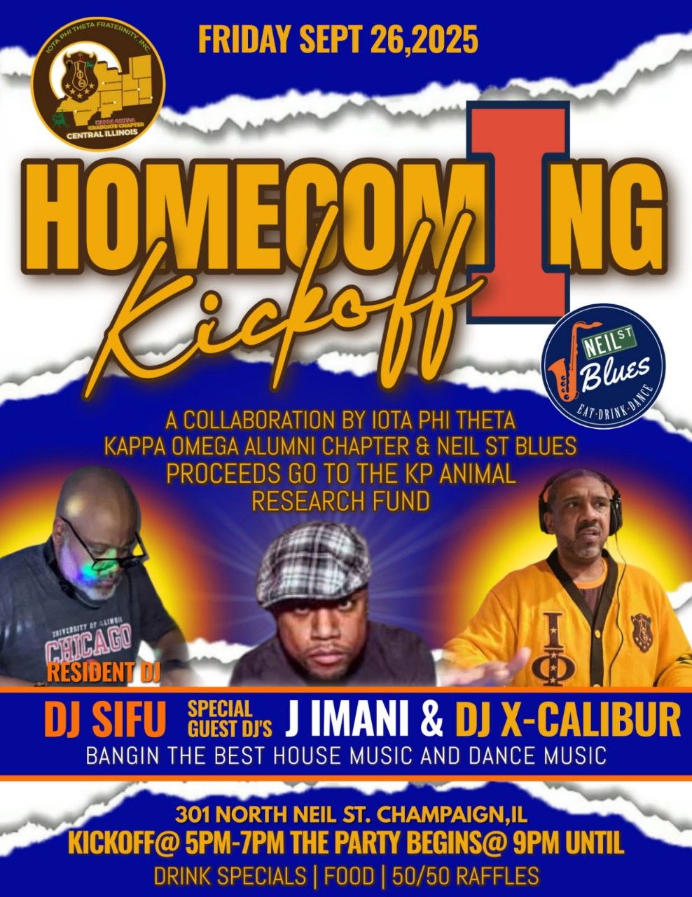 Homecoming Kickoff Party – One Iota Events