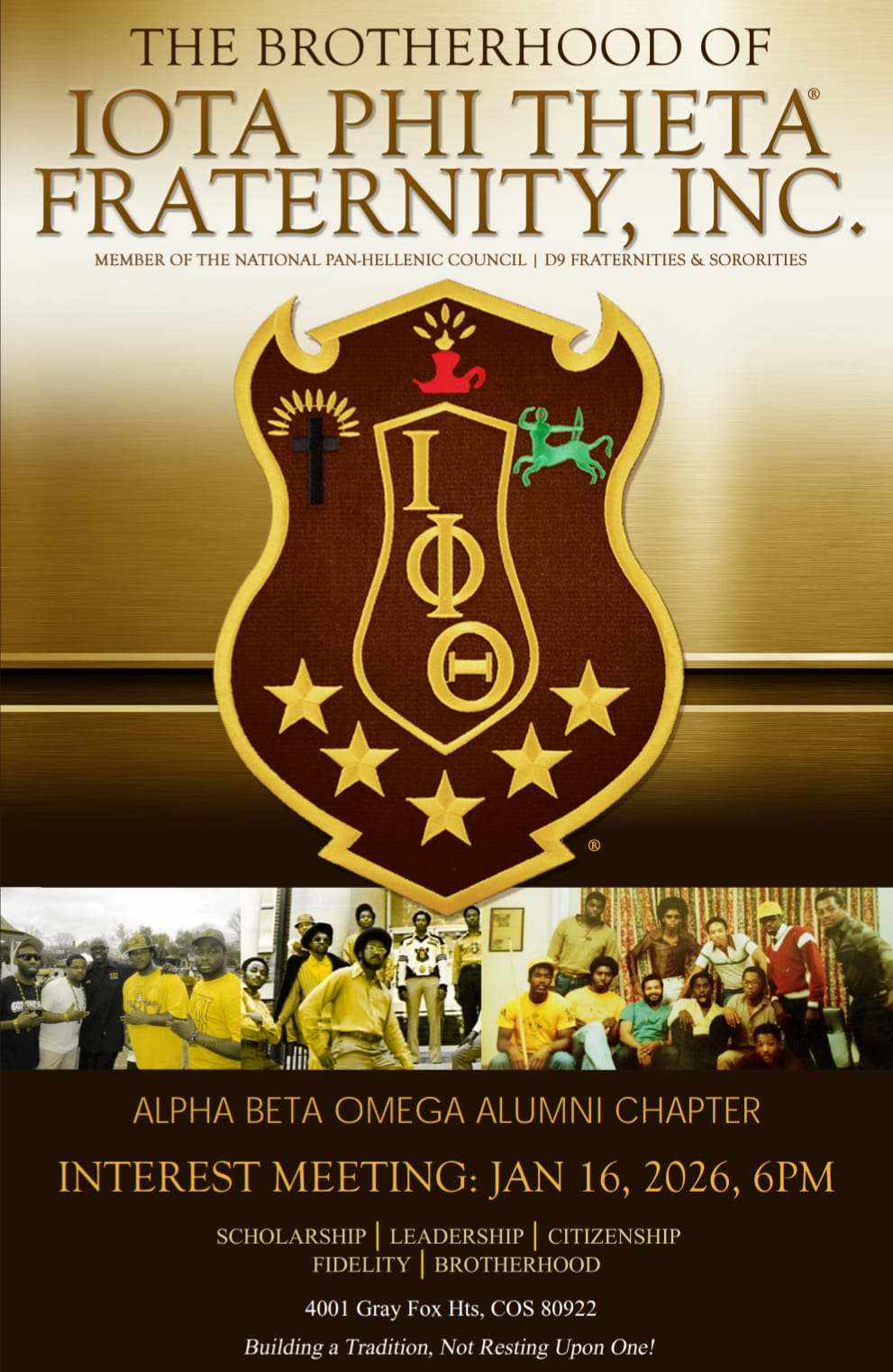 Alpha Beta Omega Alumni Chapter Interest Meeting – One Iota Events