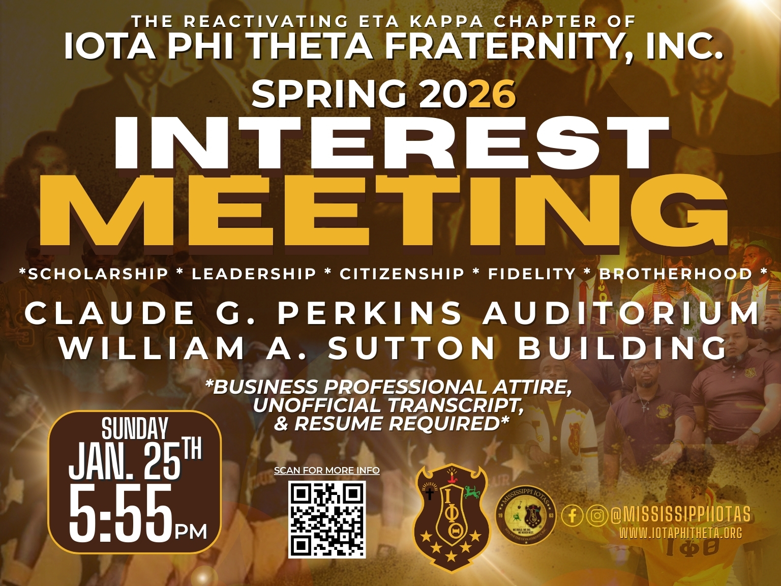 The Reactivating Eta Kappa Chapter Spring 2026 Interest Meeting – One ...